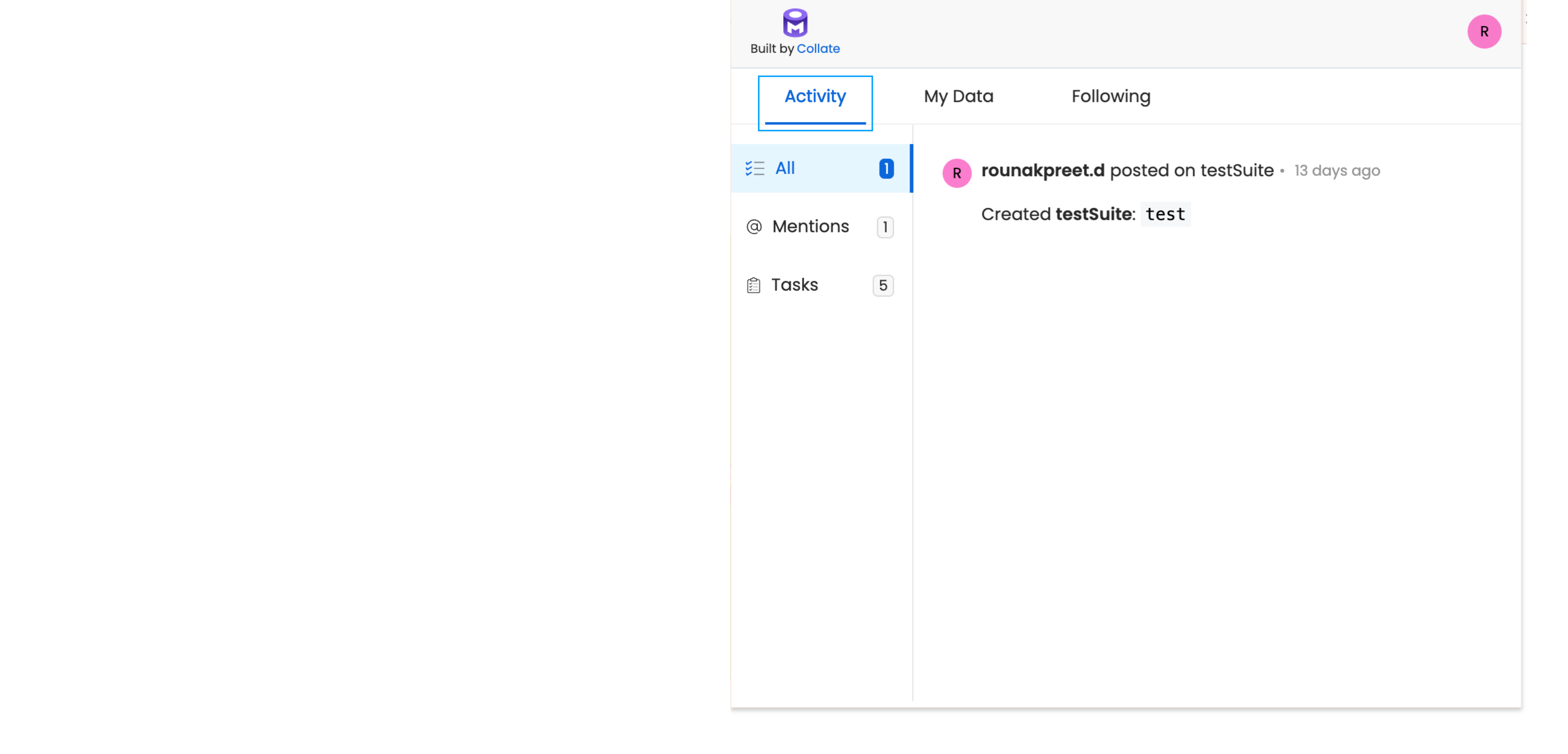 Viewing Activity Feeds and Managing Tasks