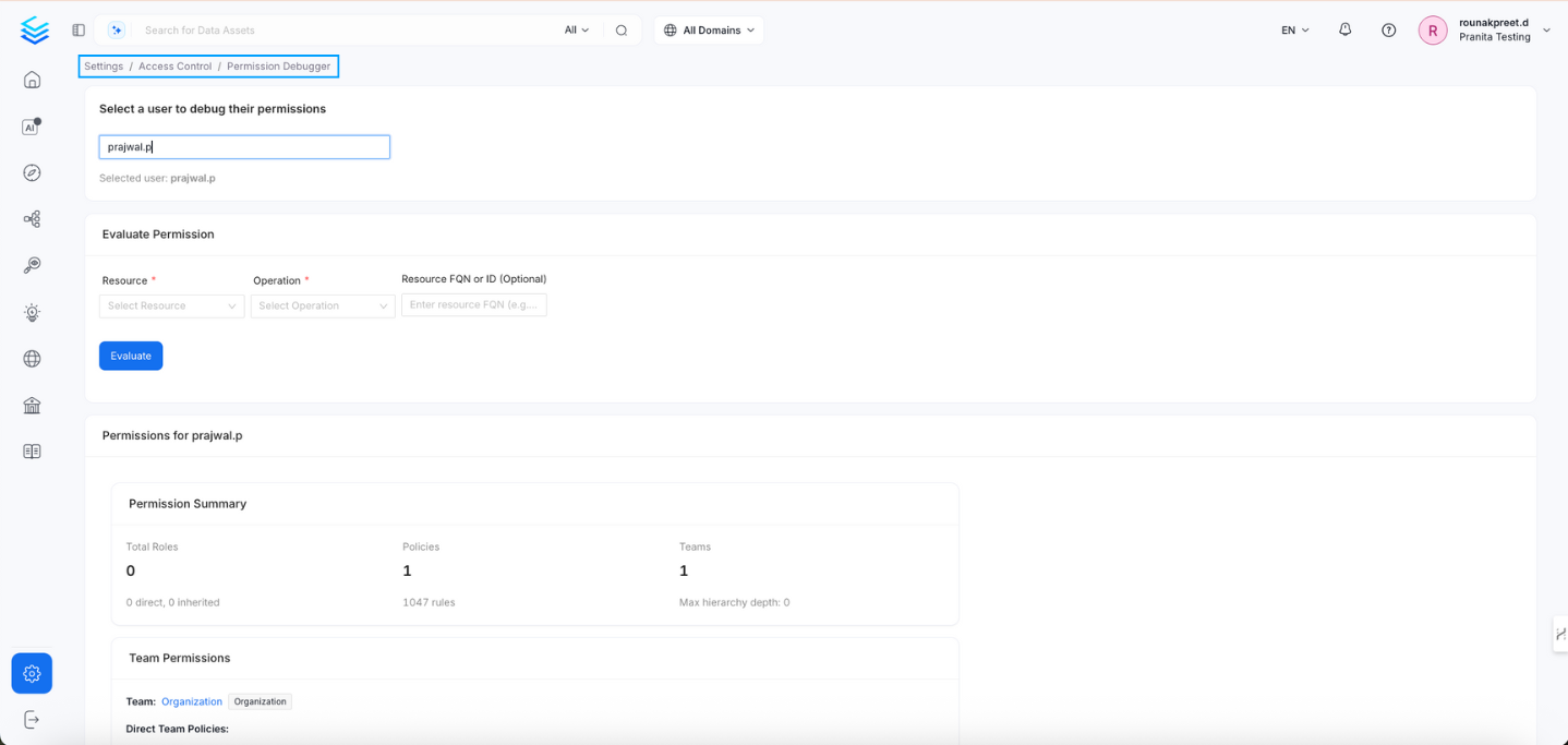 Permission Debugger | Analyze and Troubleshoot User Access
